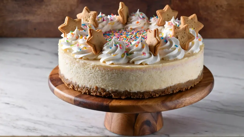 Sugar Cookie Cheesecake Easy and Creamy Desser